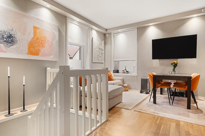 500m To Bryggen - 5m To Bus I 2 Floors & Bathrooms - Bergen