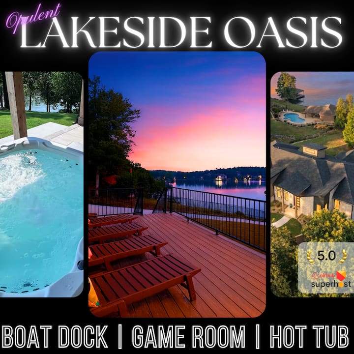 Opulent Lakeside Oasis - Mountain View - Lake Hamilton, AR