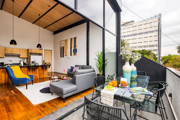 Legendary Duplex Ph W/terr | Next To Parque México - Ciudad de México