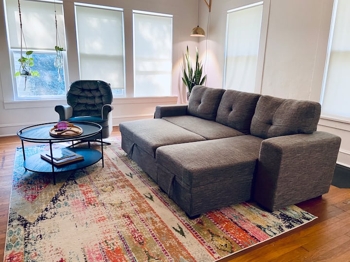 Vibrant King Duplex, Central Historic Highland - Shreveport, LA