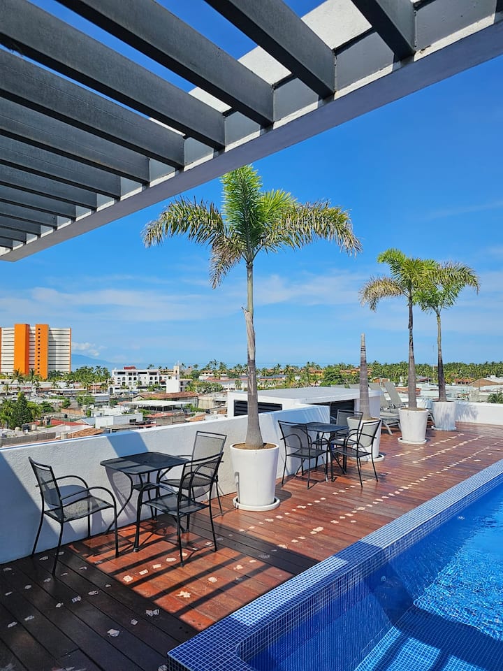 Versalles áRea, Alberca, Internet Cambria Condo - Puerto Vallarta