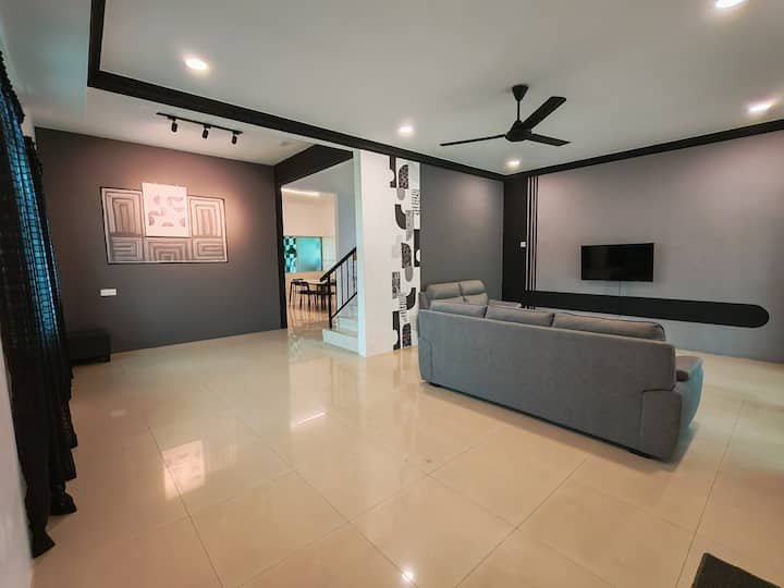 Air-home Taiping M1 Simpang, 4br, 10pax, Netflix - Taiping