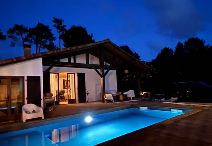 Villa De Charme Avec Piscine & Jacuzzi Capbreton - Hossegor