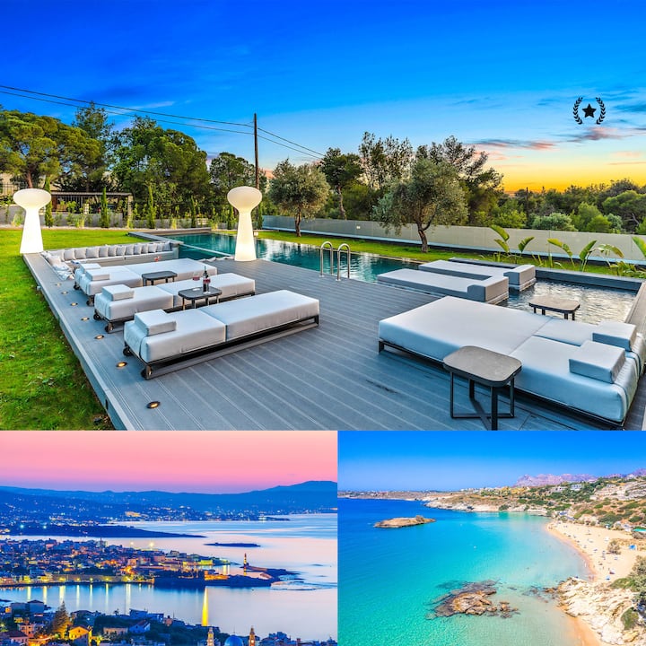 5' To Chania City & Near To Beaches / Heated Pool - Chania