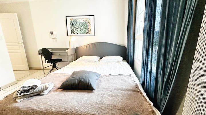 Cosy Studio à 2 Km De La Plage Et Un Lit Confort + - Hondarribia