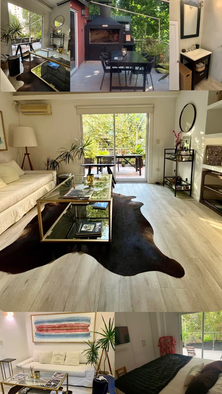 Unique Apart! With Terrace And Grill - Buenos Aires