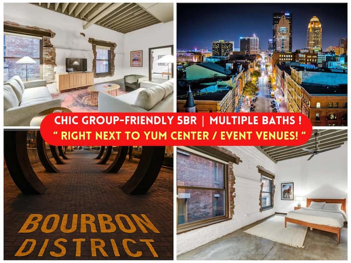 Industrial 5br Loft In Historic Whiskey Row Lofts! - Louisville, KY