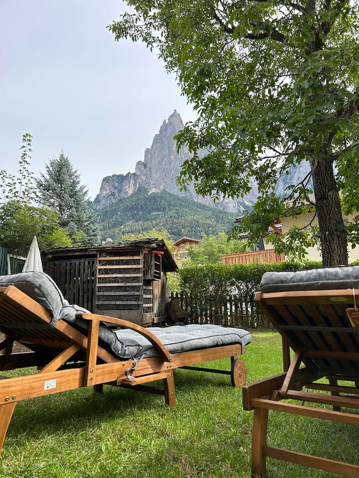 Appartamento A  Siusi Con Giardino - Ritten