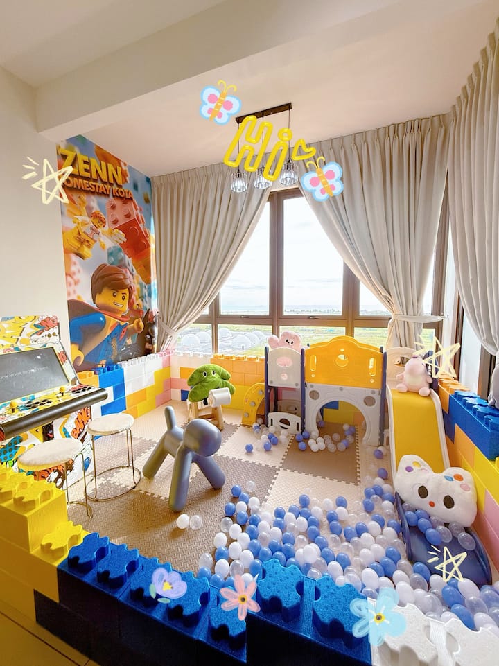 Kidsworldbali 7pax Playhaus|karaoke|snooker|arcade - Malacca