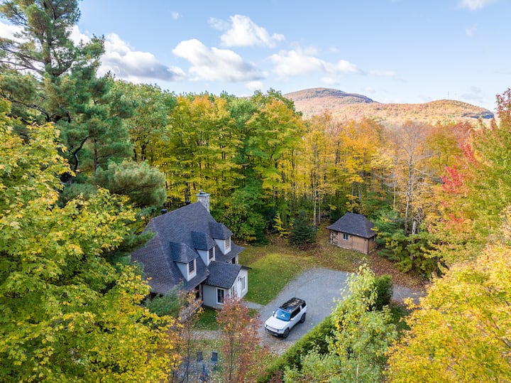 Chalet Agapê-12*montagne*nature*spa*sauna*billard - Orford, QC