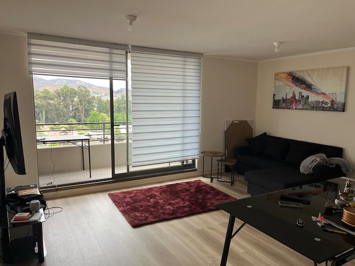 Depto. Con Espectacular Vista De Peña Blanca - Villa Alemana