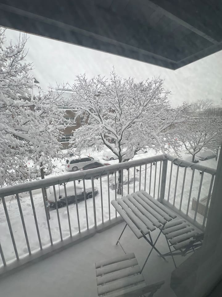 Sunny 2bd Apt –Steps To Metro Laurier, Park, Cafés - Laval