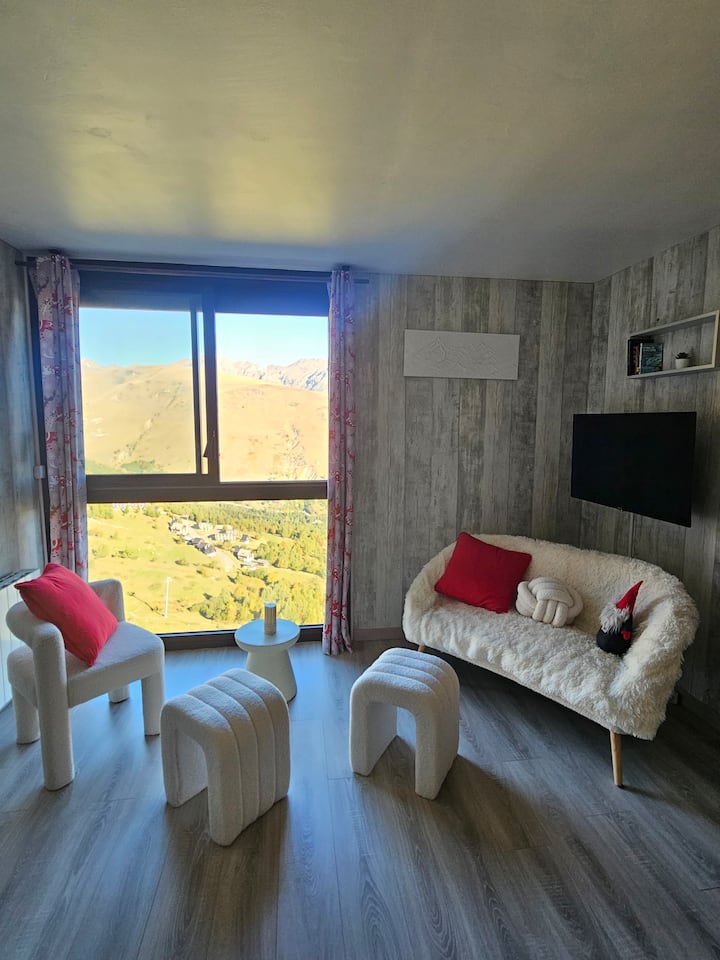 St Lary Pied Des Pistes Pla D'adet, Vue Montagne - Saint-Lary-Soulan