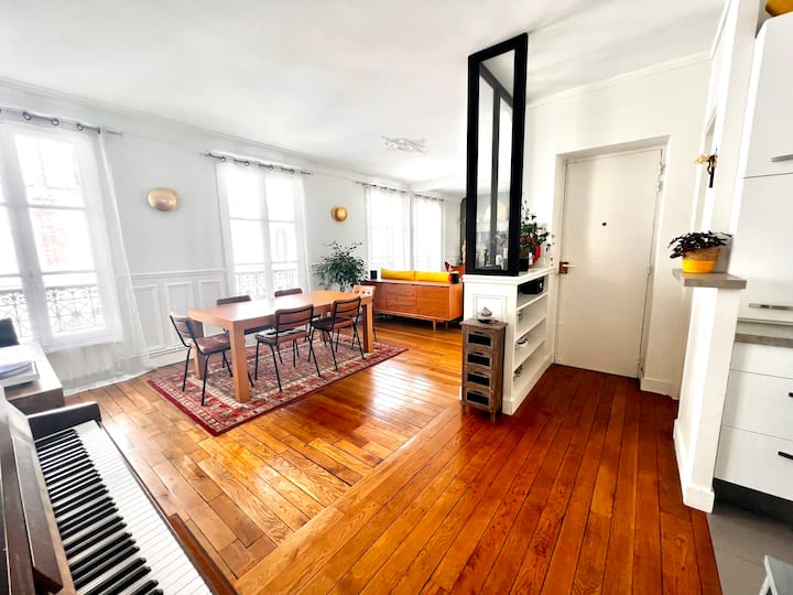 Appartement Familial De Charme à Jourdain - Paris - Paris