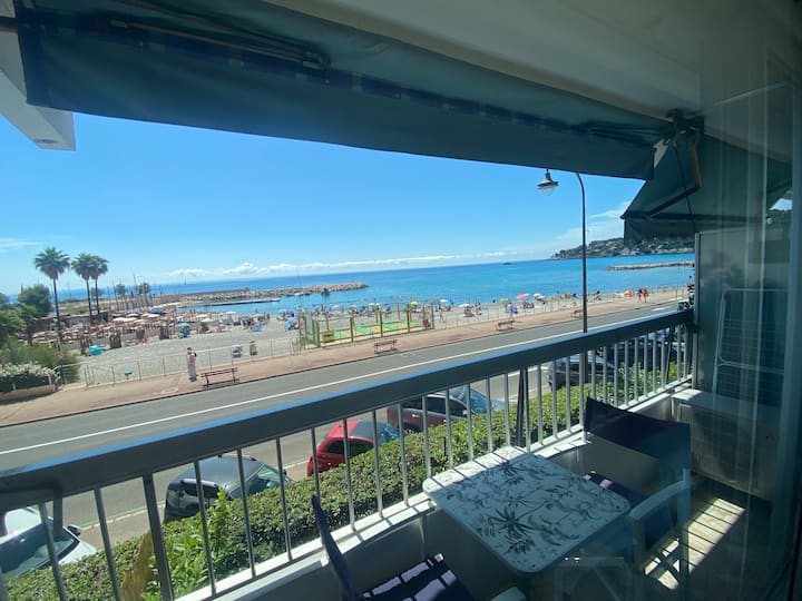 Superbe Studio En Bord De Mer, Vu Mer Panoramique - Roquebrune-Cap-Martin