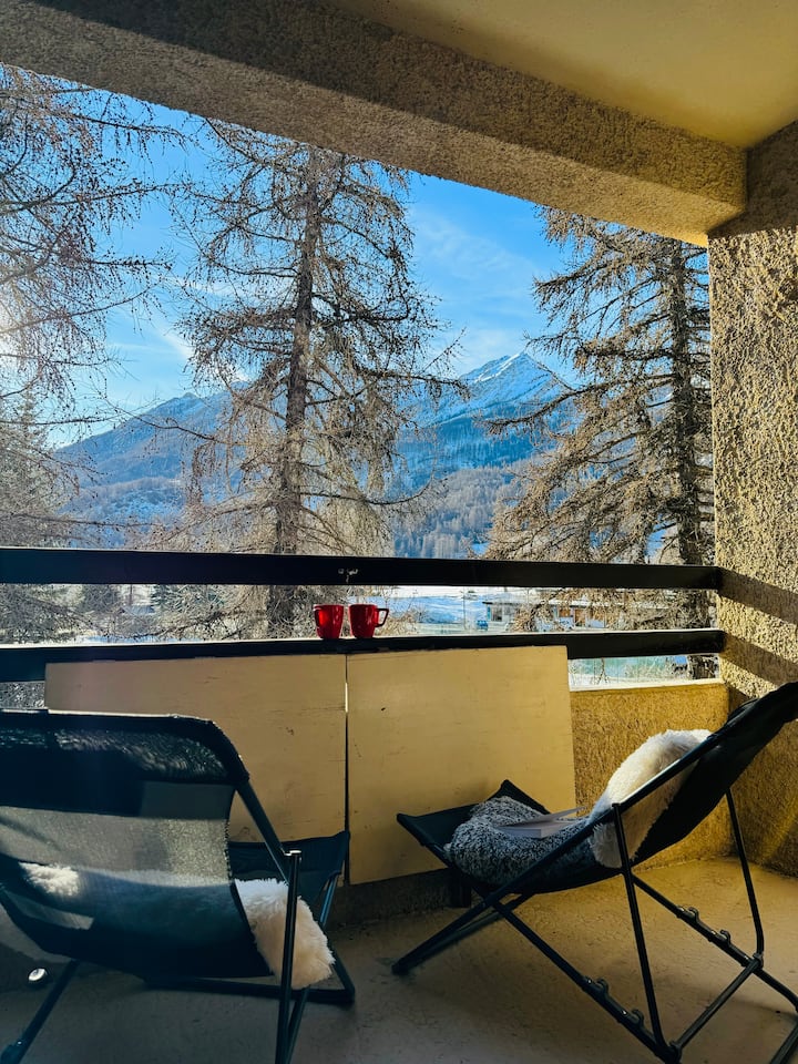 Logement Cosy Et Familial Avec Vue T2+cm - Le Monêtier-les-Bains