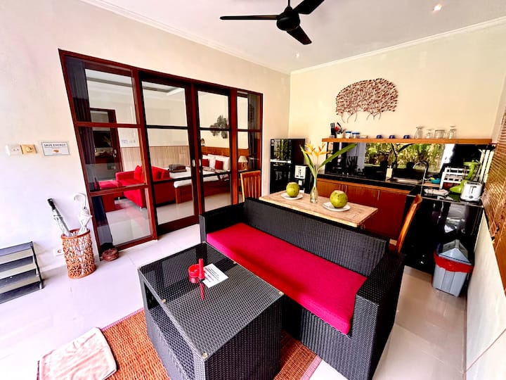 Promo 1 Bedroom Modern Private Villa By Rice Field - Ubud
