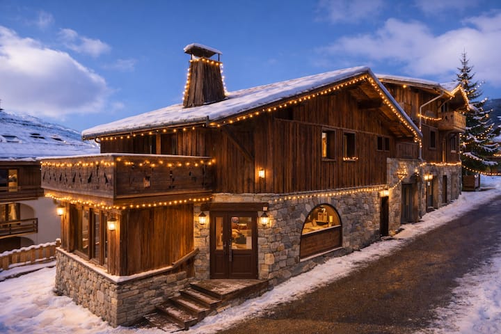 Savoyard Chalet With Jacuzzi 20m From The Ski Lift - Bourg-Saint-Maurice