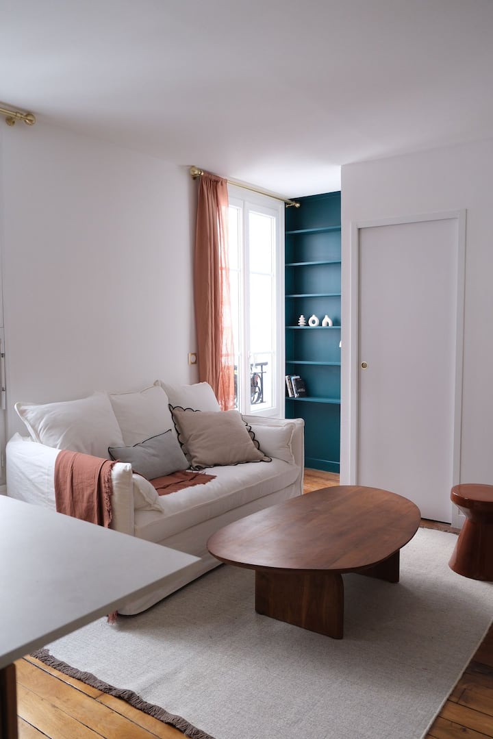 Appartement D'architecte (2p) ~10min Montmartre - Paris