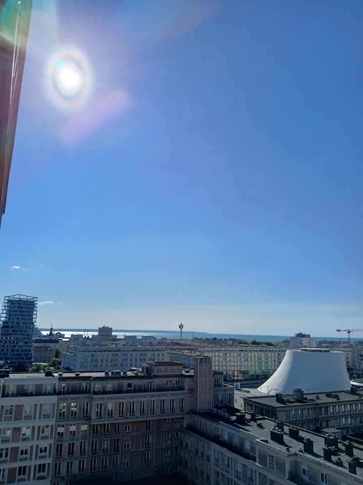 Studio Hyper Centre "The Lh View" - Le Havre