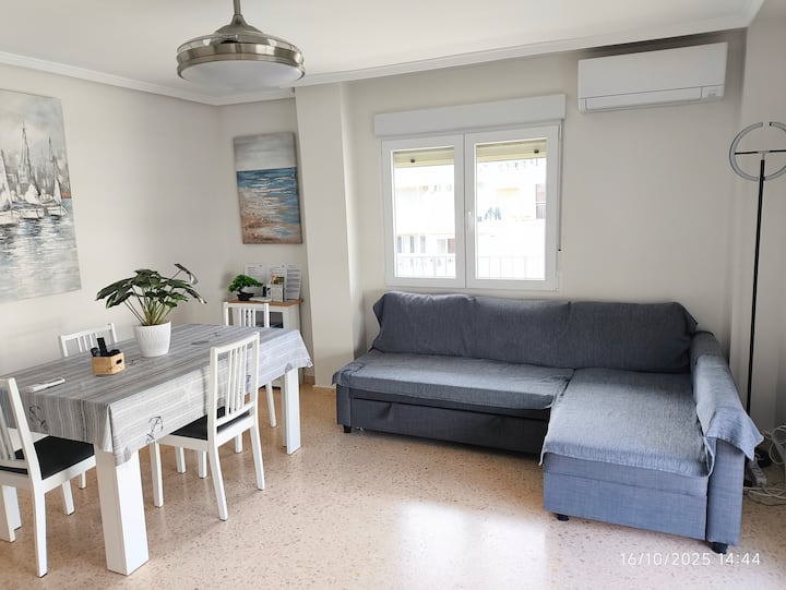 Beach. Spacious Terrace. Wifi. Private Parking. - Cullera