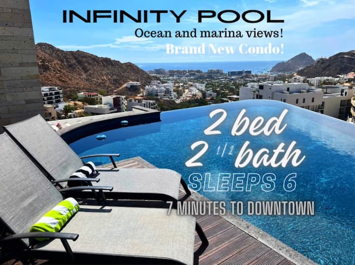 Rooftop Pool Views W/ King Suite 7 Mins To Marina - Cabo San Lucas