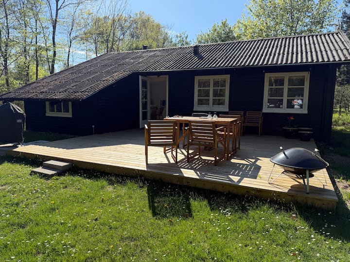 Skønt Nyrenoveret Sommerhus Ved Skov Og Stor Grund - Denmark