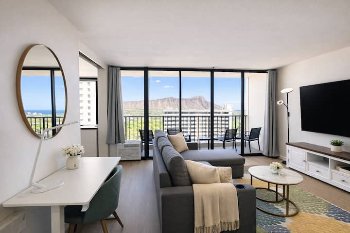 Diamondhead Ocean View Suite |Free Parking| 2queen - O‘ahu, HI