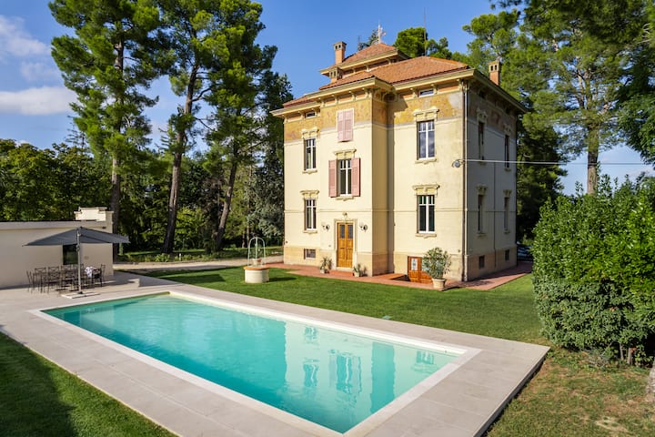 Villa Fazi - Villa Avec Piscine Et Climatisation - Marche