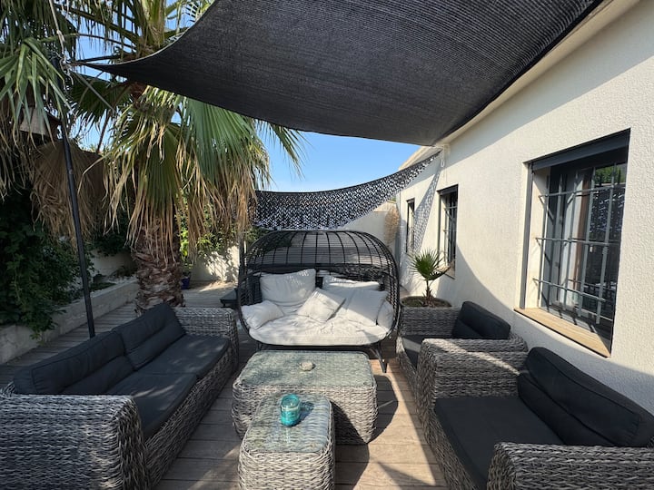 Loft, Piscine,jacuzzi Et Plancha - Ensuès-la-Redonne