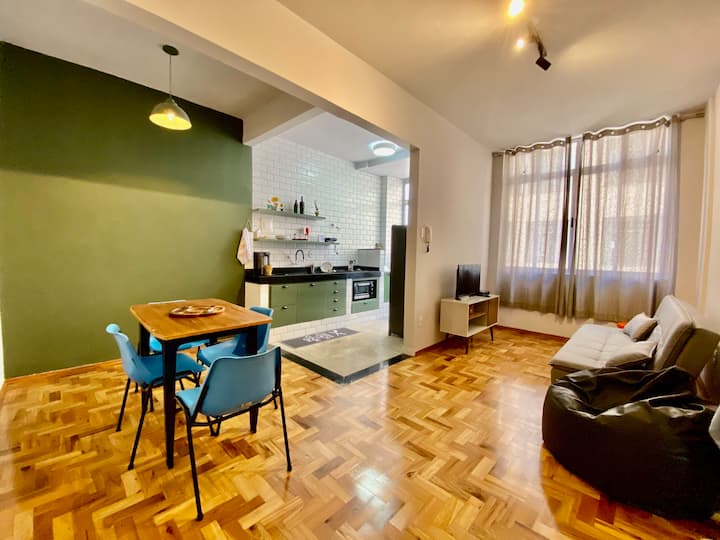 Apartamento Aconchegante Centro De Bh - Belo Horizonte
