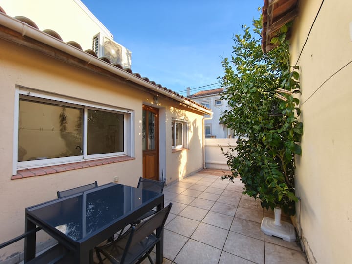 2 Maisons • 8–10 Pers • Terrasses • Plage 650 M - Valras-Plage