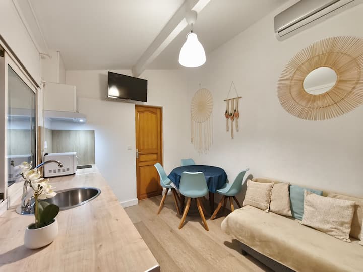 2 Maisons • 8–10 Pers • Terrasses • Plage 650 M - Valras-Plage