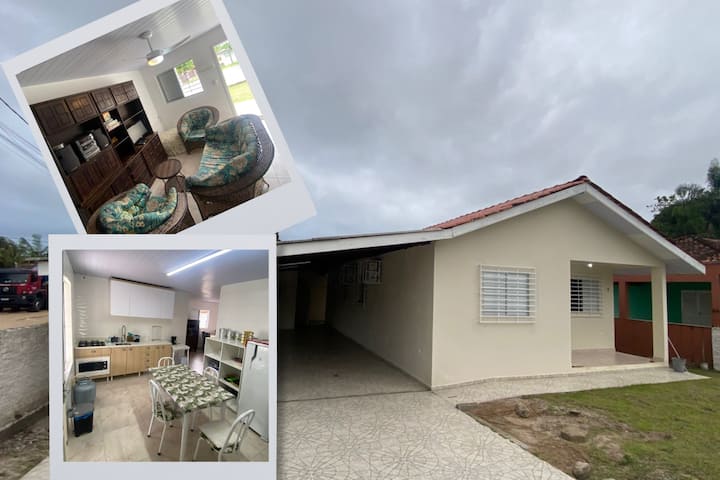 Guaratuba - Casa Praia Coroados Av Asfaltada - Guaratuba