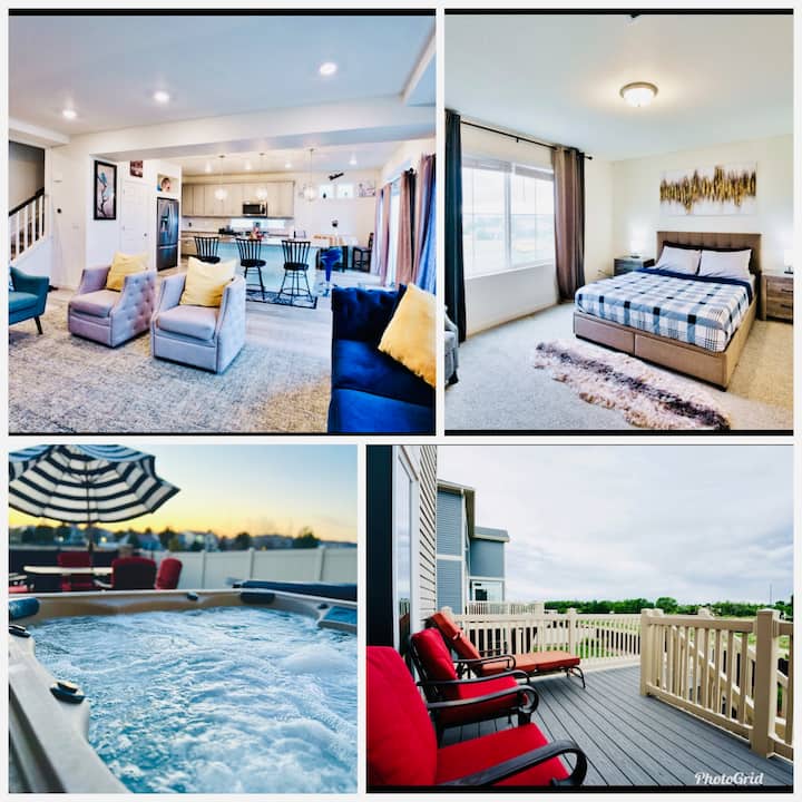 Mountain View, Jacuzzi, & Near Airport- King Bed - Aurora, CO