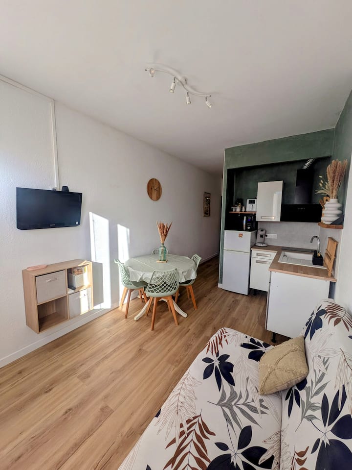 Le Logis, T2 Au Pied De La Plage, Climatisation - Port-la-Nouvelle