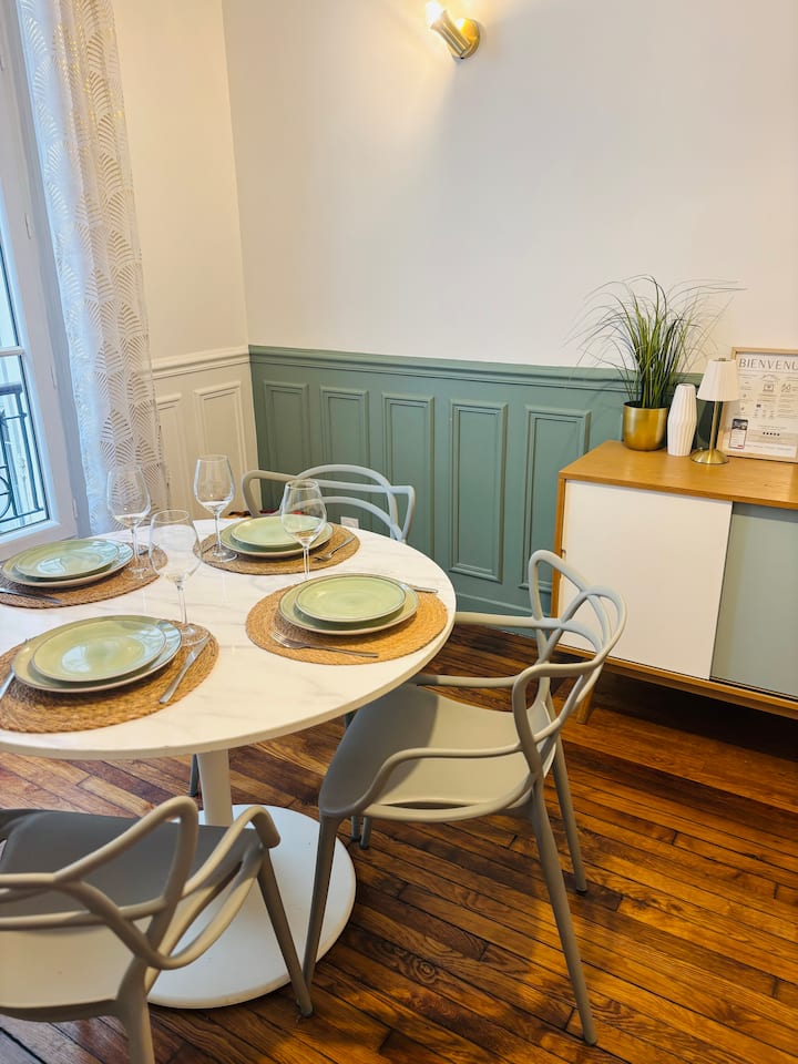 Appartement Haussmannien Parisien - Luxe & Design - Paris