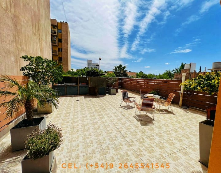 Depto Céntrico En Primer Piso. - San Juan