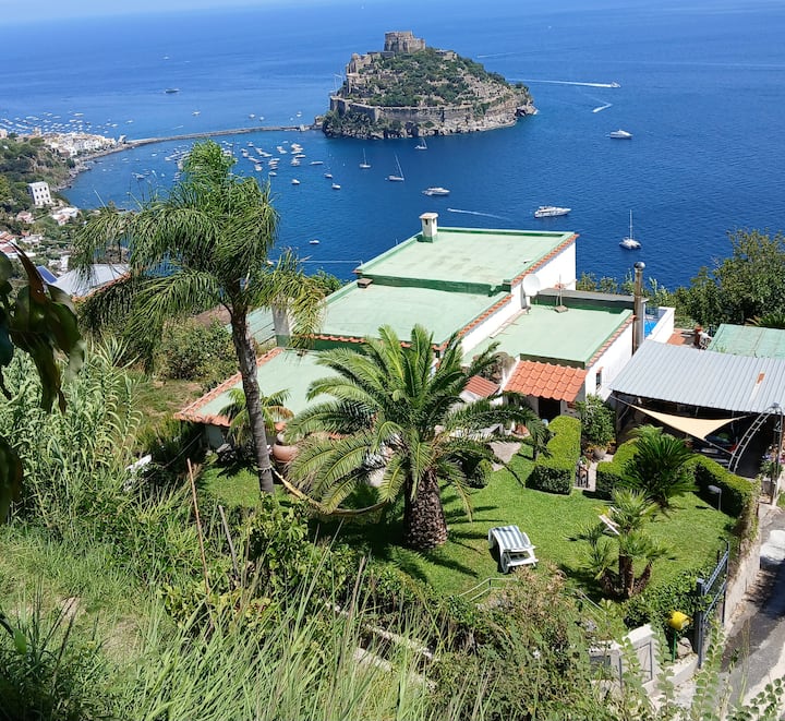 Ischia - Monte Piccolo, Panoramico, 3 Posti Letto. - Ischia Porto