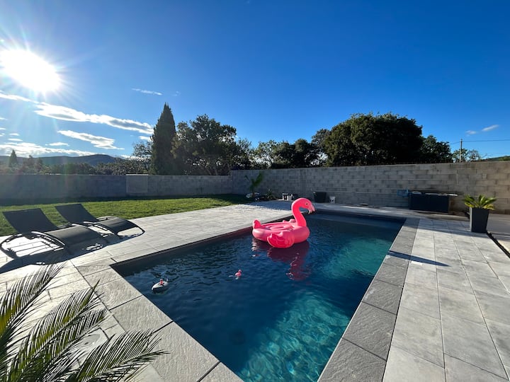 Villa En Drôme Avec Piscine - Donzère