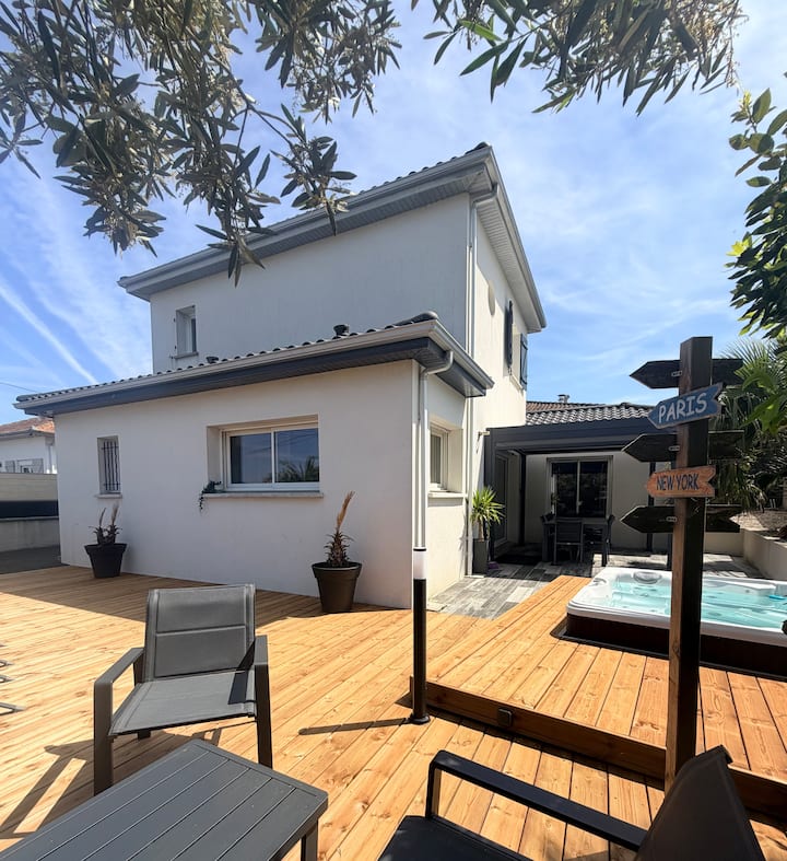 Maison Contemporaine-jacuzzi- Biarritz-hossegor - Bayonne