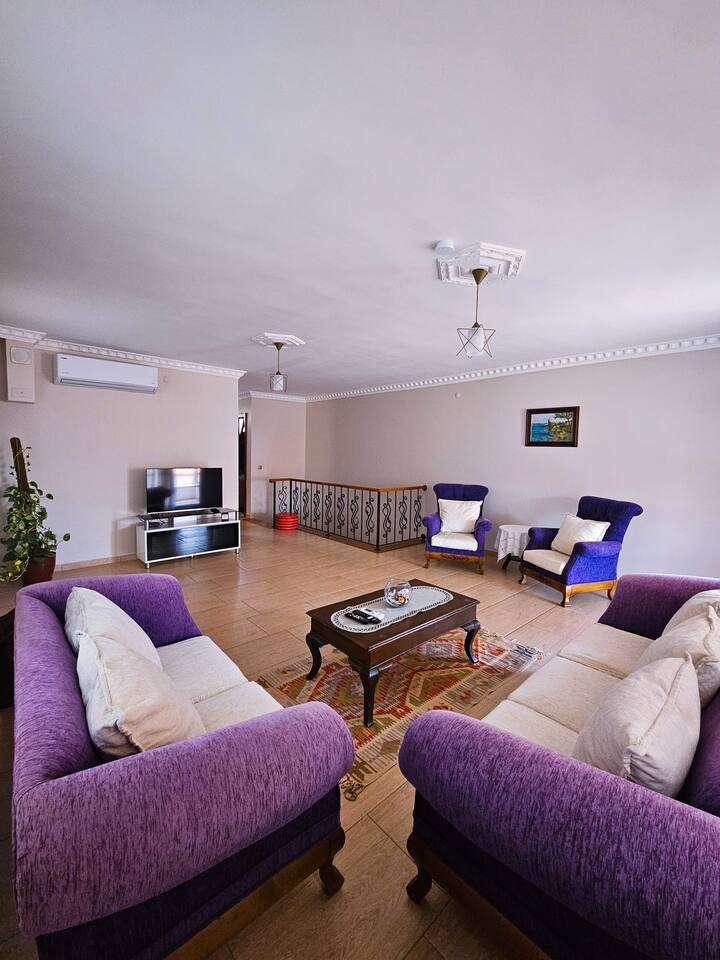 Datça Merkezde 3+1 Taş Villa - Karabacak Tatil Evi - Datça