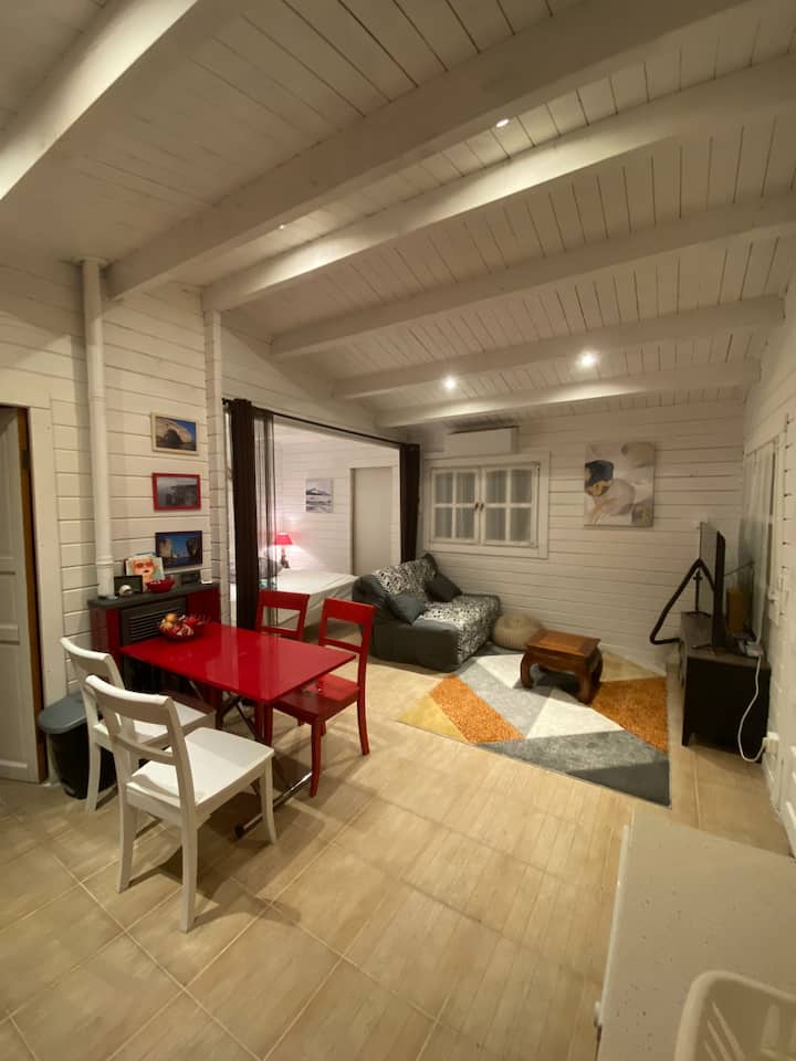 Charmante Maison En Bois Bonifacio, Proche Plages - Bonifacio