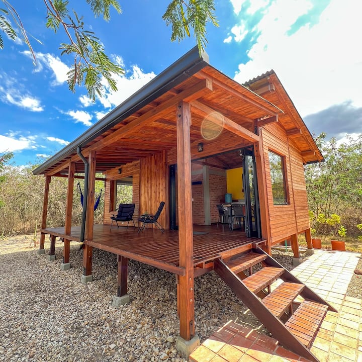 Cabaña 1 Finca La Buganvilia - Sutamarchán