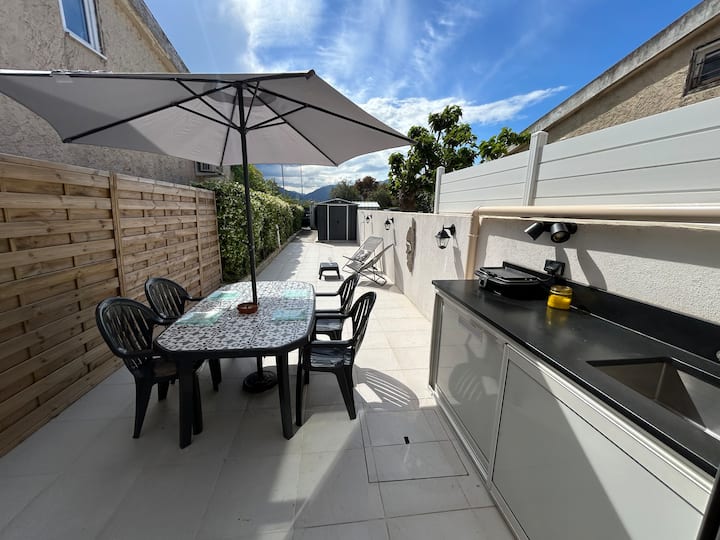 Appartement Terrasse, à 200 Mètres De La Plage - Borgo