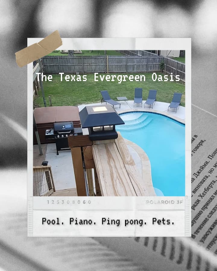 Texas Evergreen Oasis | 10 Min To Silos | Spa Pets - Waco, TX