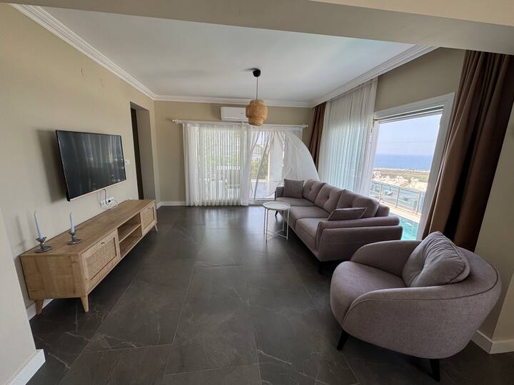 Deniz Manzaralı Havuzlu Müstakil Villa - Dalaman
