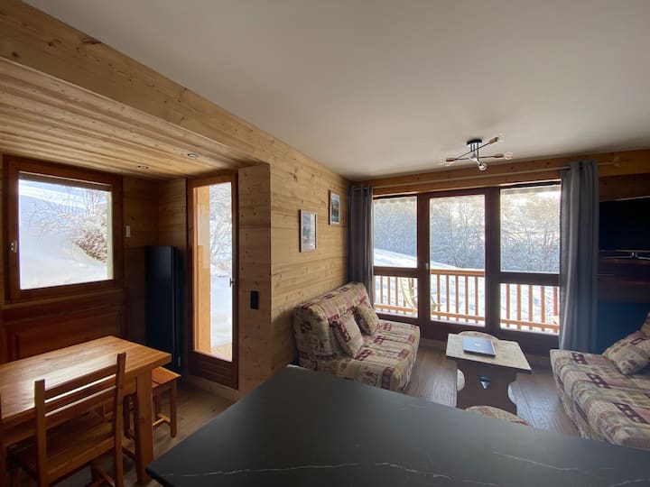 A 250m Du Centre, Calme, 5 Pers, 3 Chambres, 2 Sdd - Valmeinier