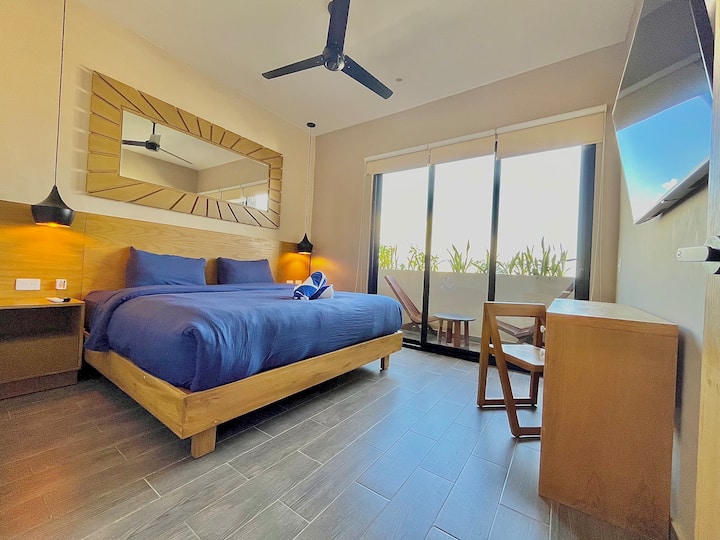 Top Floor 1 Br Perfect For Nomads 171 Mgps Wifi - Playa del Carmen
