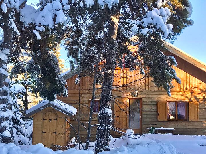 Chalet Convivial, Vue Montagne - Montclar